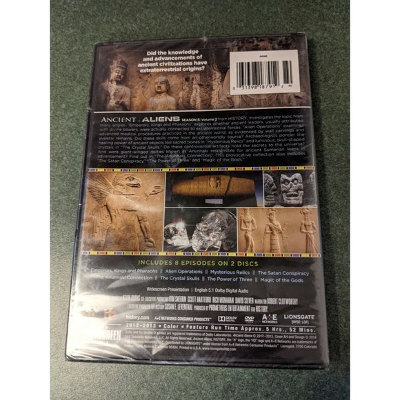 Media | Ancient Aliens Season 5 Volume 2 Dvd | Poshmark